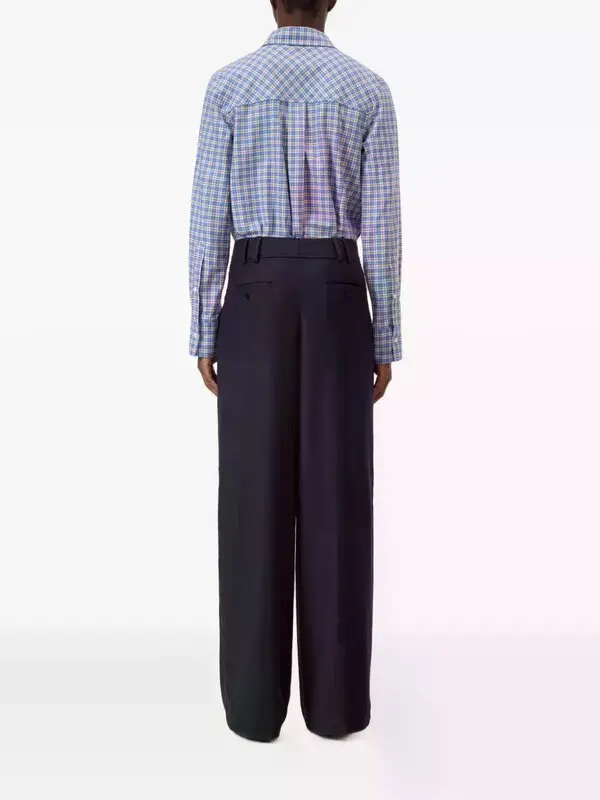 Closed Wes Belted Wide-leg Trousers