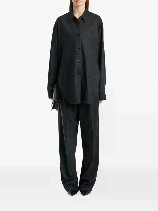 Khaite Goya Top In Charcoal