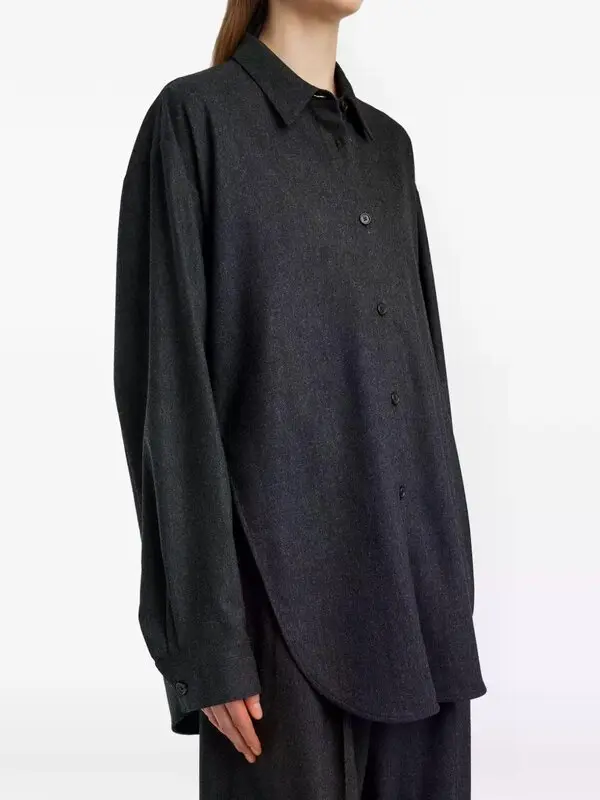 Khaite Goya Top In Charcoal
