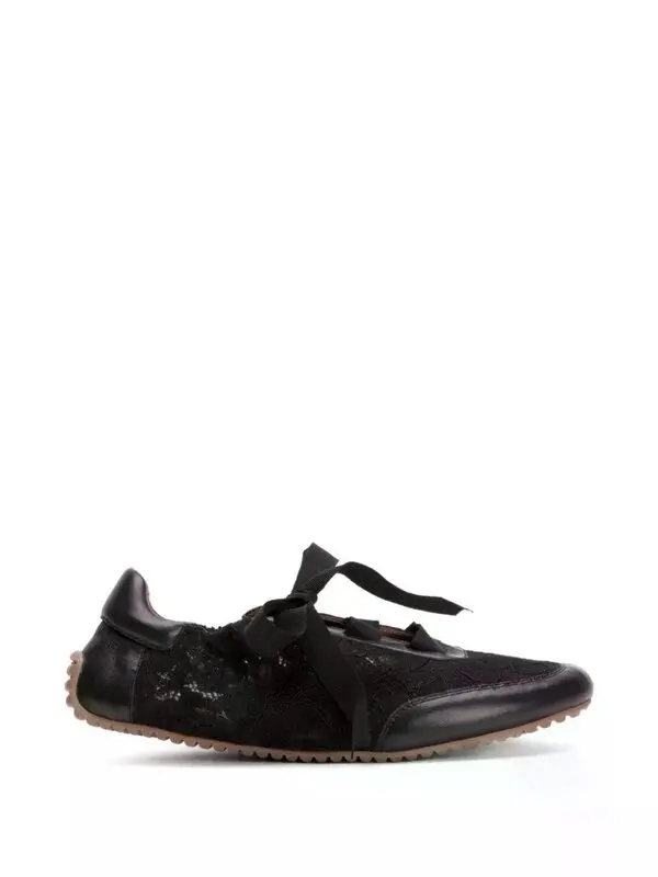 ODISSI Cass Lace-panel Sneakers