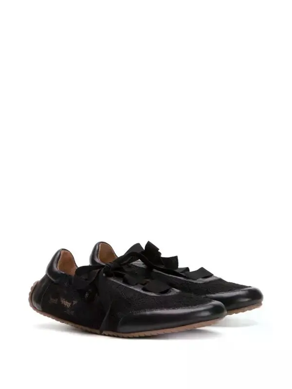 ODISSI Cass Lace-panel Sneakers