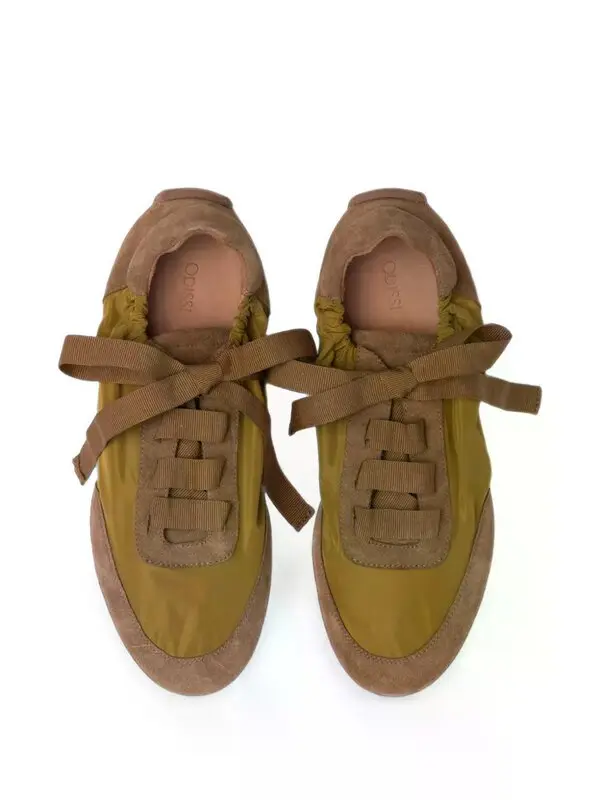 ODISSI Cass Grosgrain-lace Sneakers