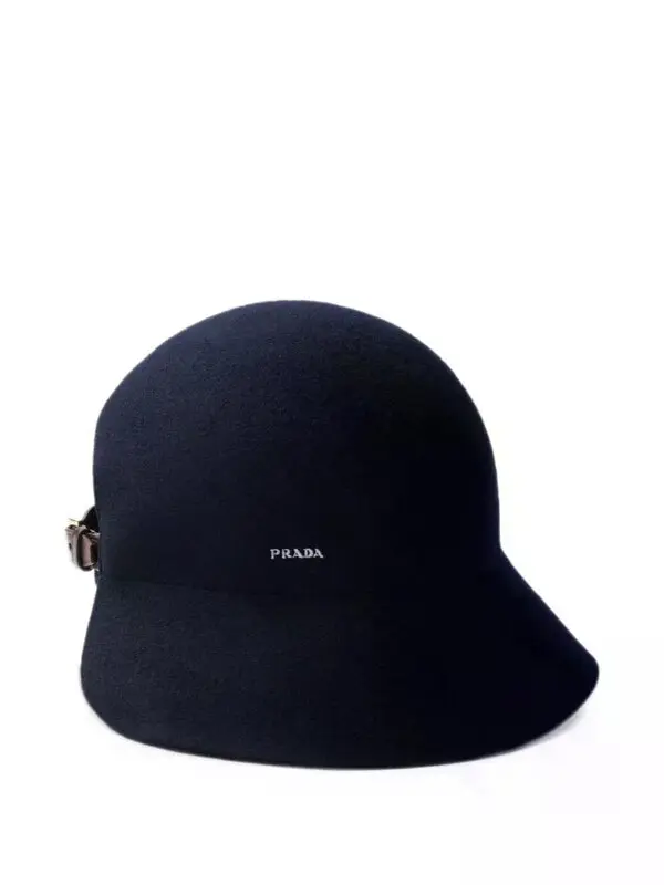 Prada Felt Hat - Blue