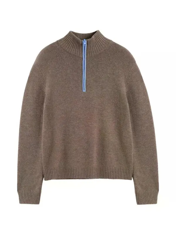 Chinti & Parker Quarter-zip Sweater