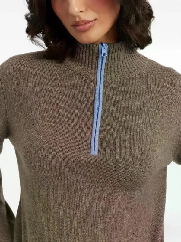 Chinti & Parker Quarter-zip Sweater