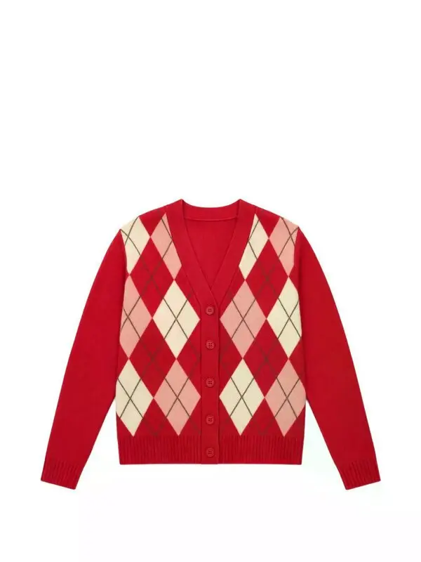 Chinti & Parker Argyle-pattern Cardigan