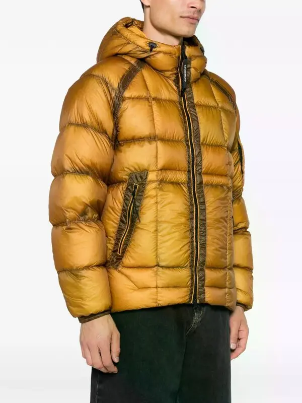 C.P. COMPANY Lens-detail Hooded Padded Jacket
