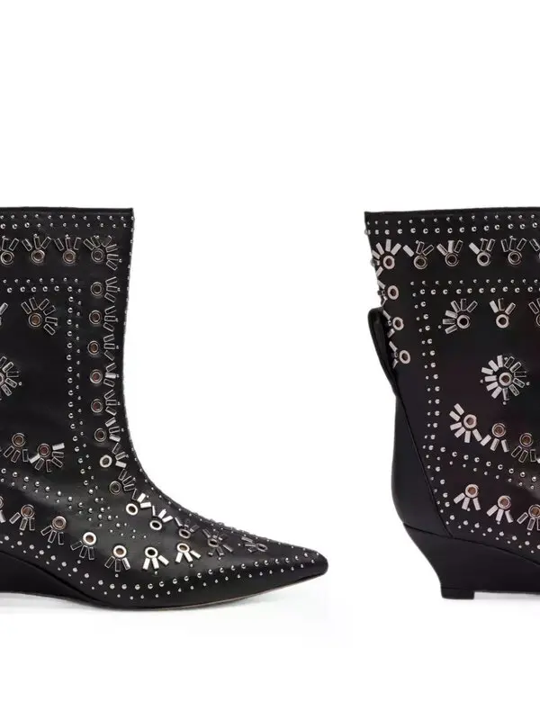 ODISSI Gemma D Stud-embellished Boots