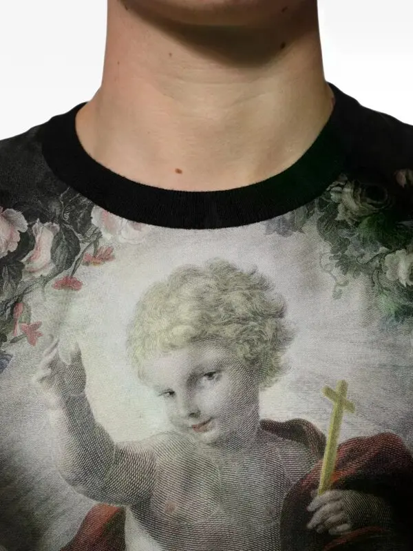 Dolce & Gabbana Graphic-print Sweater