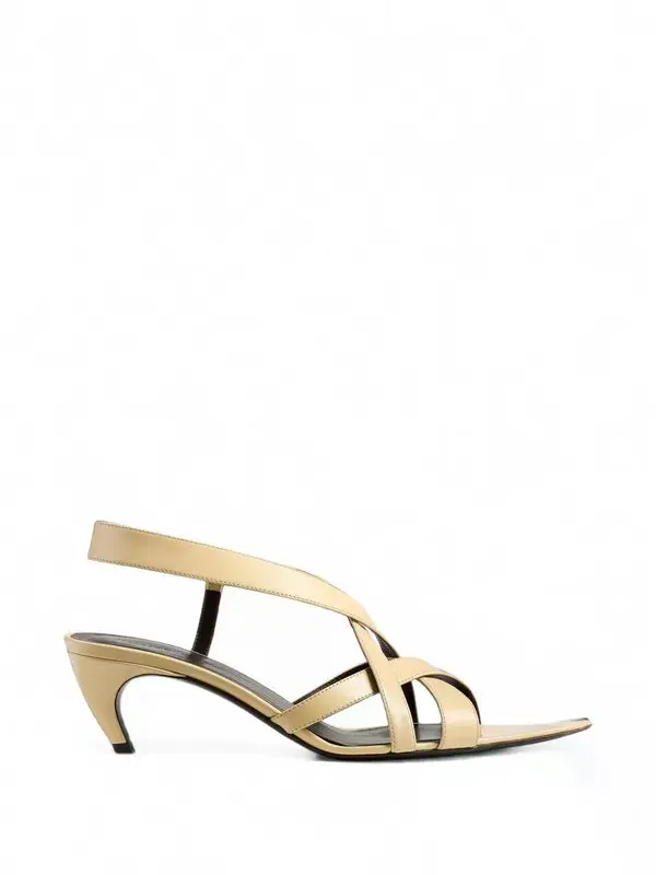 Khaite Sadie Kitten Heel Sandals