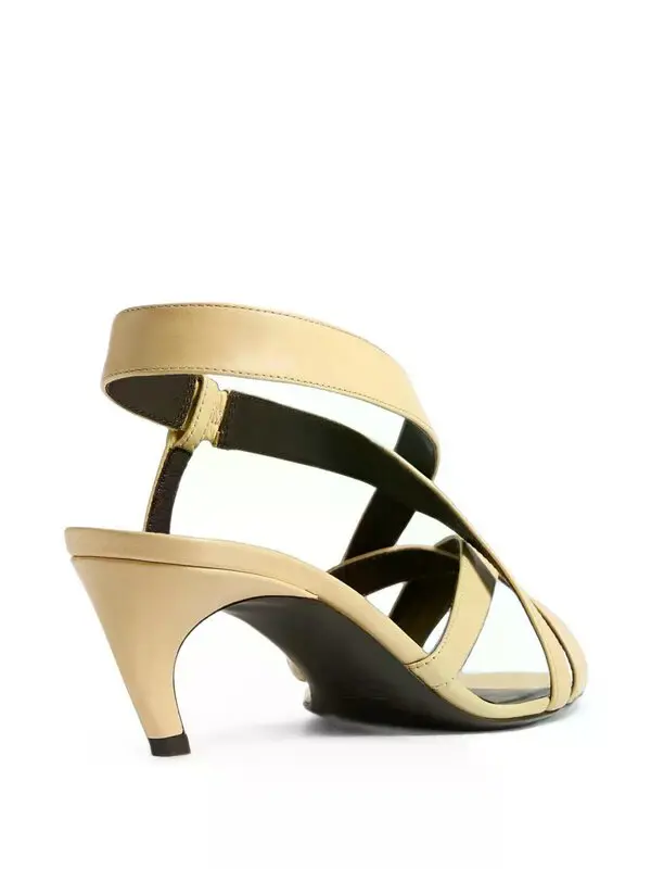 Khaite Sadie Kitten Heel Sandals