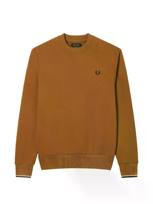 Fred Perry Laurel Wreath Embroidered Sweater