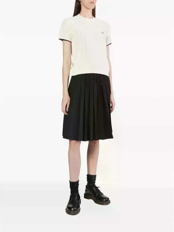 Fred Perry Pointelle-knit Sweater