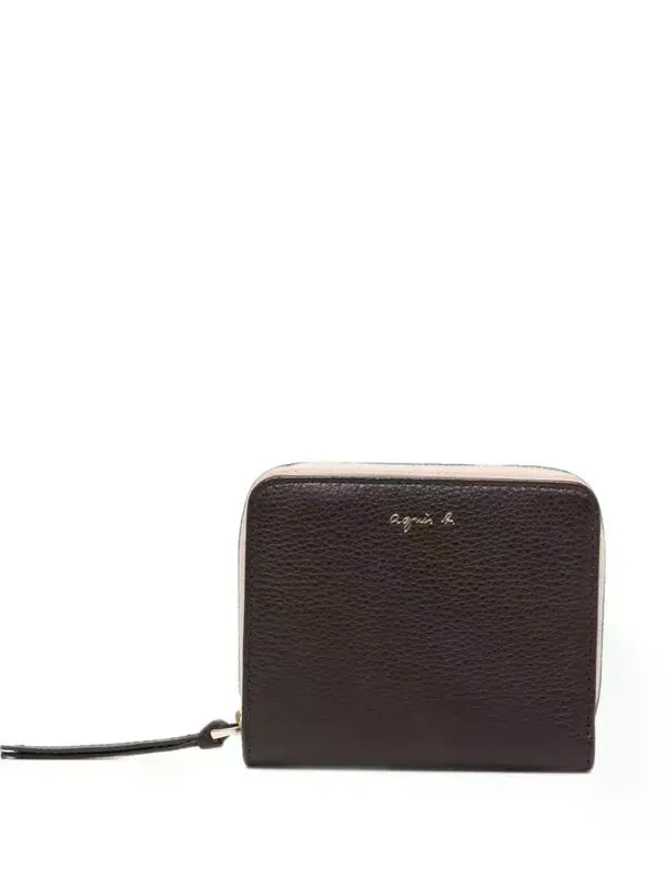 AGNES B. Angele Wallet - Brown