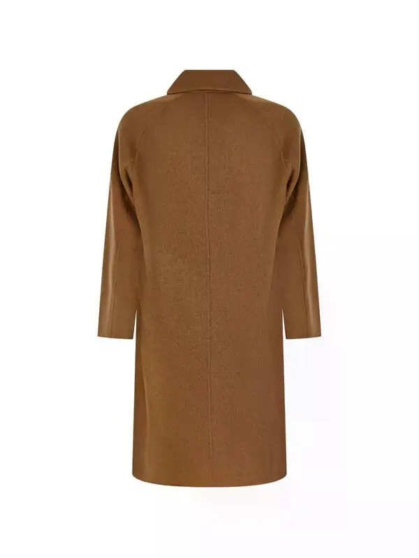 AMARANTO Raglan-sleeve Single-breasted Coat
