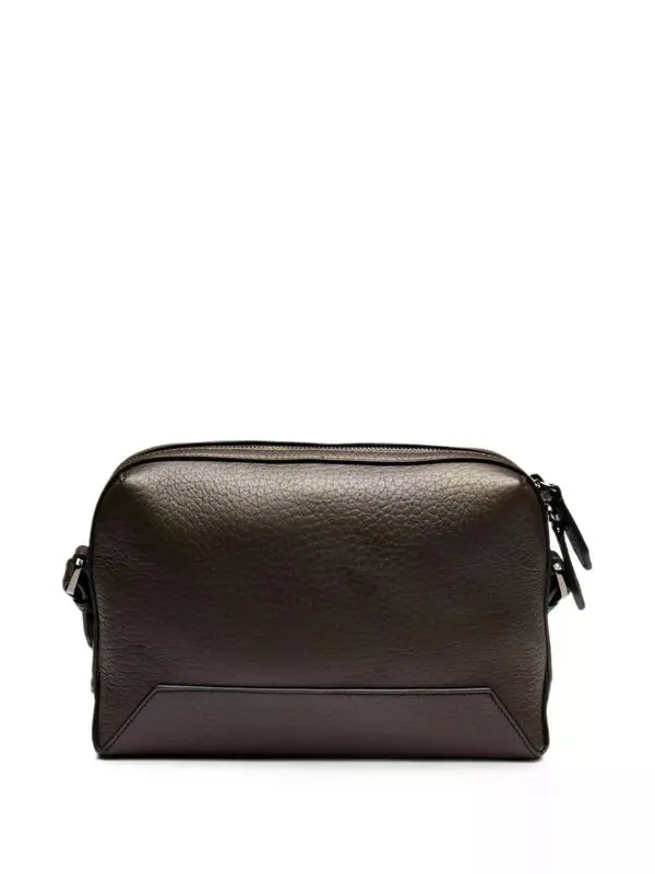 LANCEL Medium Milo Grained Leather Camera Bag