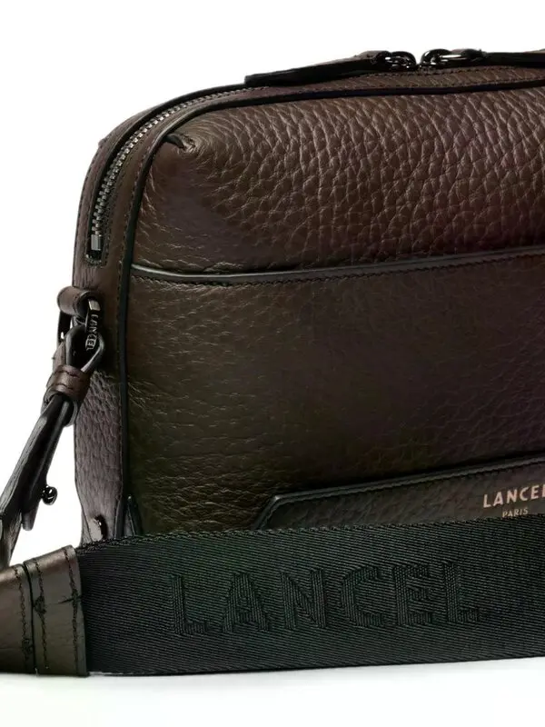 LANCEL Medium Milo Grained Leather Camera Bag
