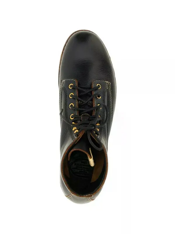 Visvim Virgil Contrast-stitched Leather Ankle Boots