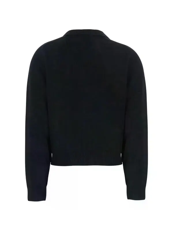 DUNST Button-up Polo-collar Cardigan