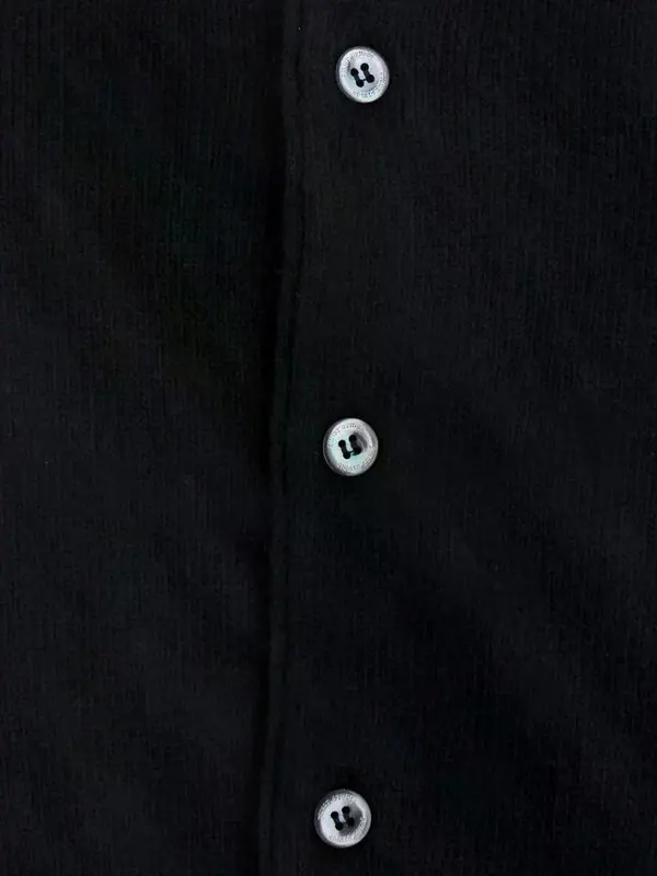 DUNST Button-up Polo-collar Cardigan