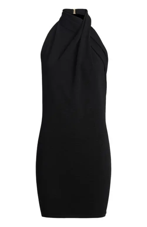 Balmain Flowing Jersey Open-back Dress