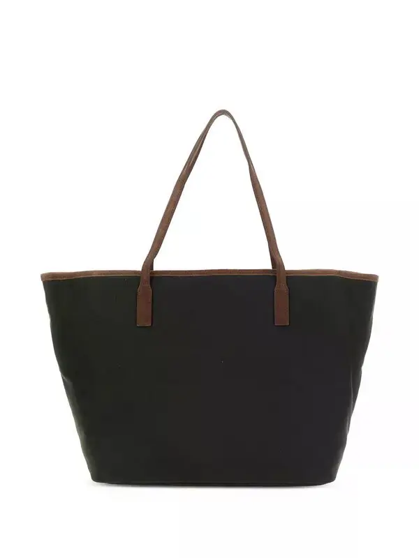 MC2 SAINT BARTH City Logo-patch Tote Bag - Green