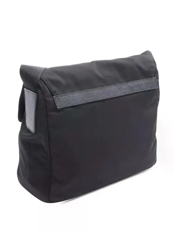 Prada 2013-2026 Tessuto Zip Buckle Messenger Bag Crossbody Bag