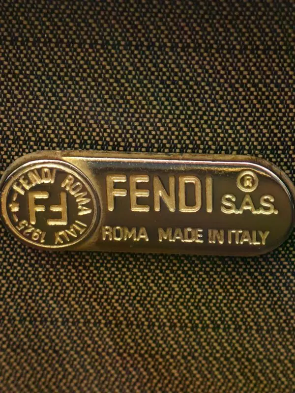 Fendi 20th Century Zucca Canvas Satchel