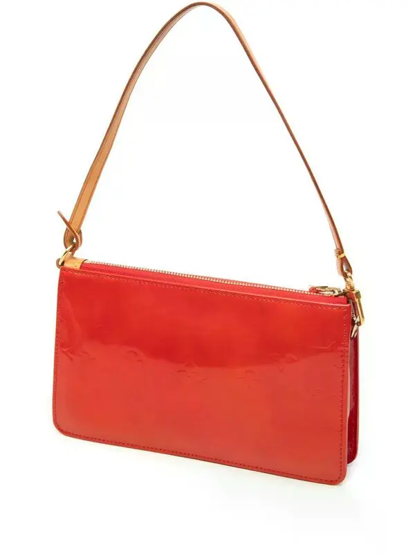 LOUIS VUITTON 2001 Monogram Vernis Pochette Lexington Shoulder Bag