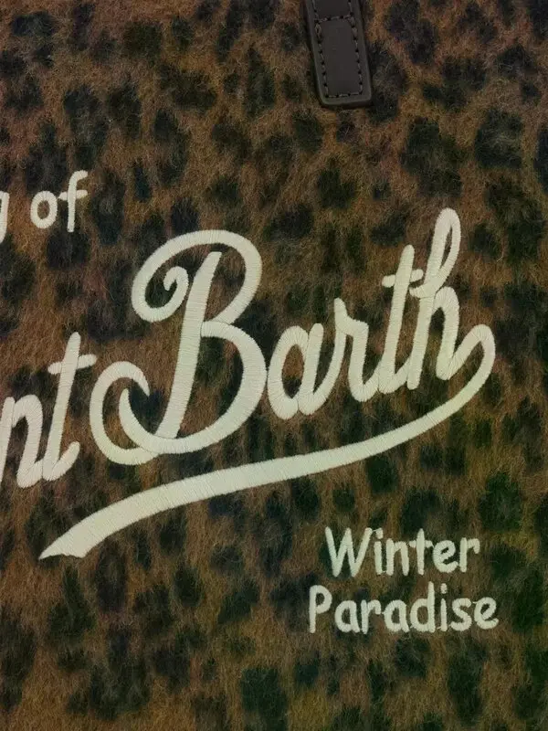MC2 SAINT BARTH Colette Leopard-print Tote Bag - Brown