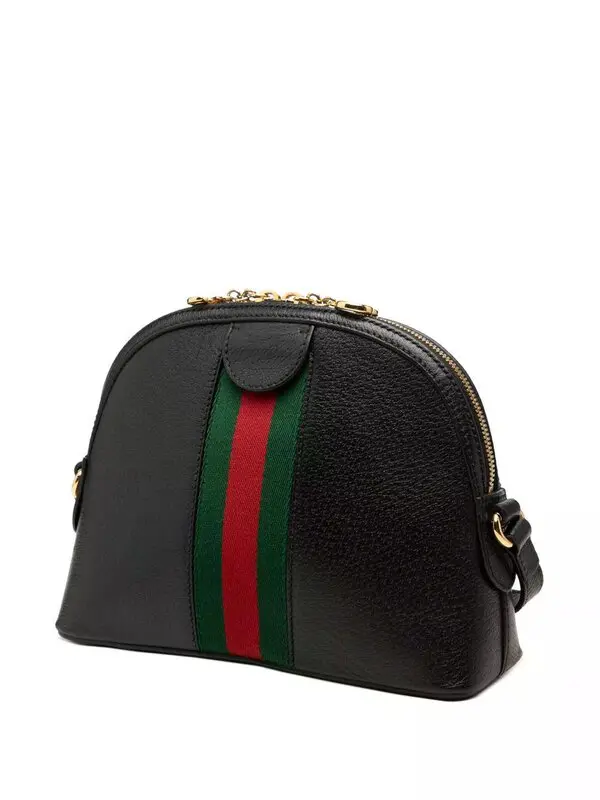 Gucci 2016-2026 Small Calfskin Web Ophidia Dome Crossbody Bag