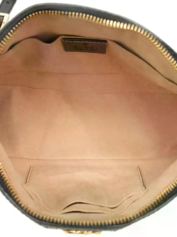 Gucci 2016-2026 Small Calfskin Web Ophidia Dome Crossbody Bag