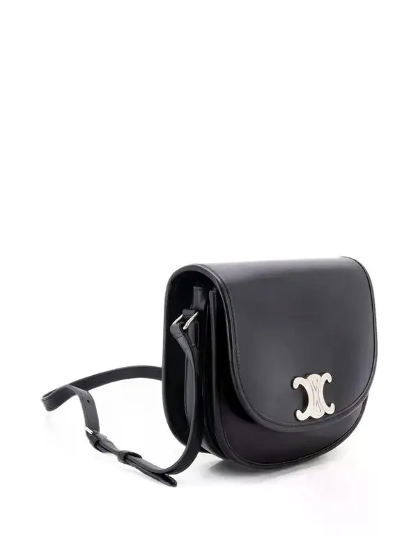 Celine Besace Triomphe Shoulder Bag Leather Medium Crossbody Bag