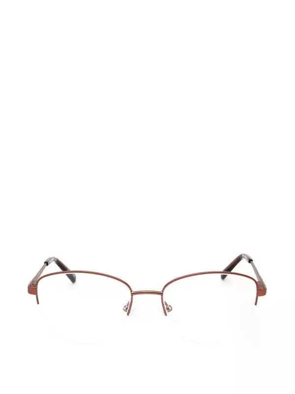 ADENSCO Round-frame Glasses - Brown