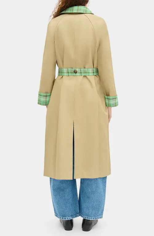 ALIGNE Barnaby Reversible Organic Cotton Trench Coat