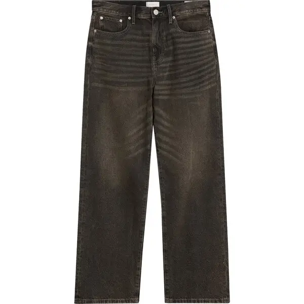PACSUN Ryan Iii Overdye Baggy Straight Leg Jeans