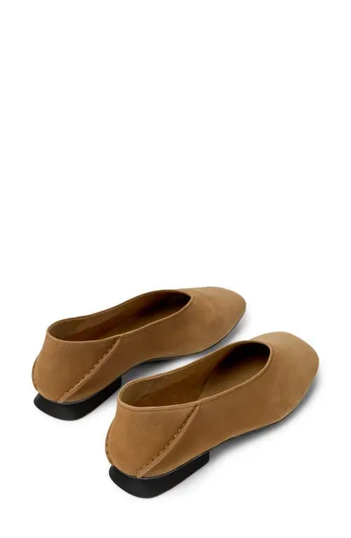 Camper Casi Myra Leather Flat - Black