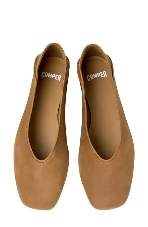 Camper Casi Myra Leather Flat - Black