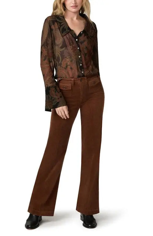 Paige Rosalinda Paisley Button-up Shirt
