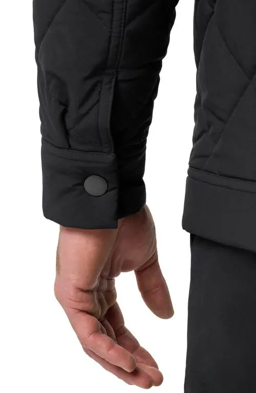 Travis Mathew Grey Wave 2.0 Performance Quilted Jacket