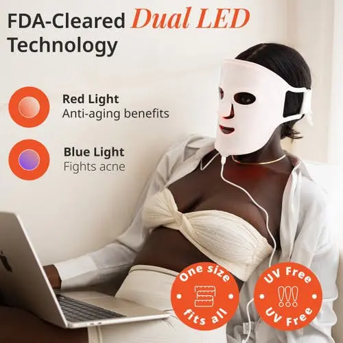 VANITY PLANET Vana Fda Cleared Led Face Mask - Grey