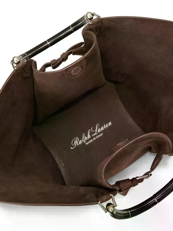 Ralph Lauren Pebbled Leather Tote Bag