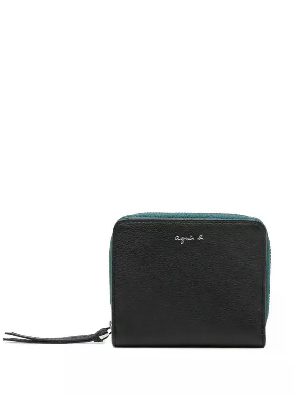 AGNES B. Angele Wallet - Black