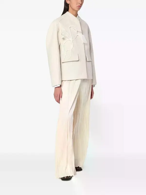 Mark Kenly Domino Tan Single-breasted Jacket