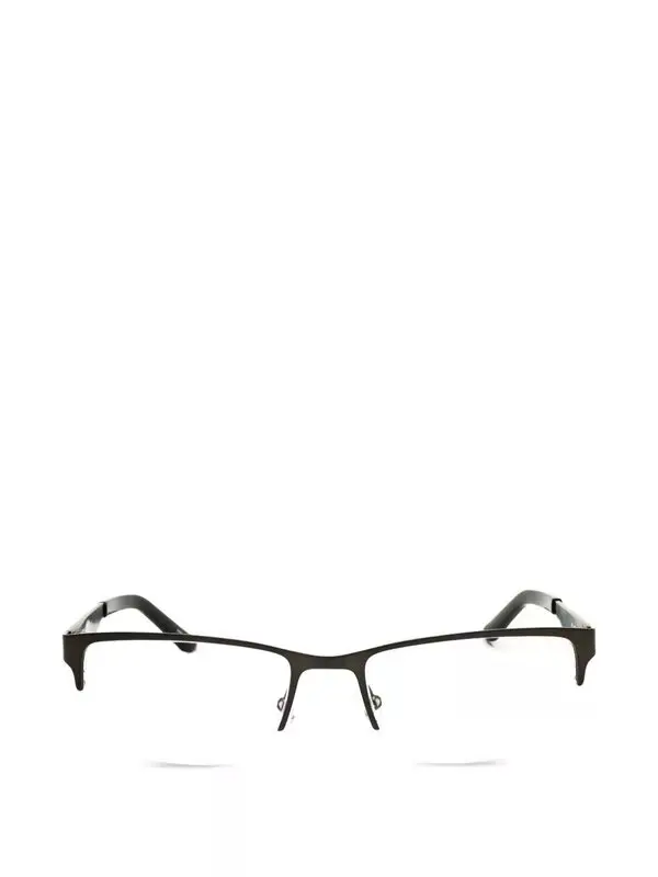 ADENSCO Rectangle-frame Glasses - Silver