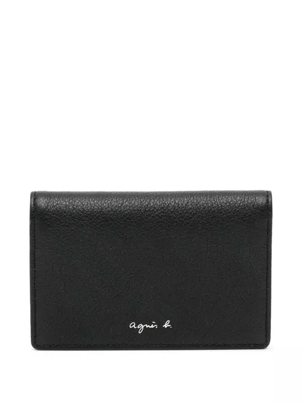 AGNES B. Angele Wallet - Black