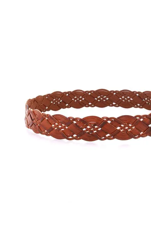 ROAN Alder Braided Belt - Tan