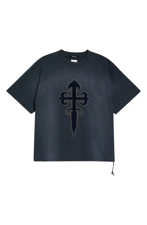 Ksubi Kaliba Ekcess Applique Graphic Tee