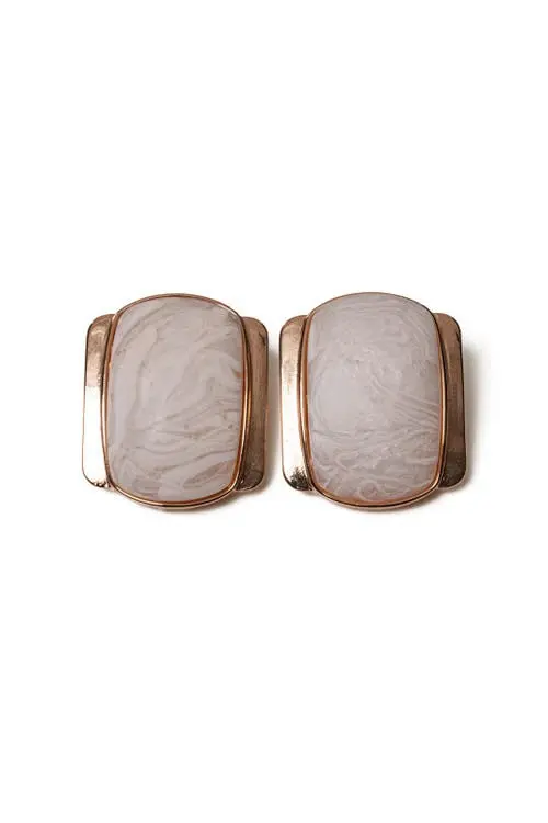 JLUXLABEL Giovanna Earrings - Ivory