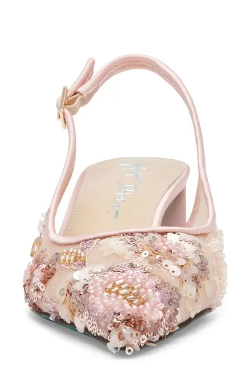 Betsey Johnson Myron Slingback Pump - Blush